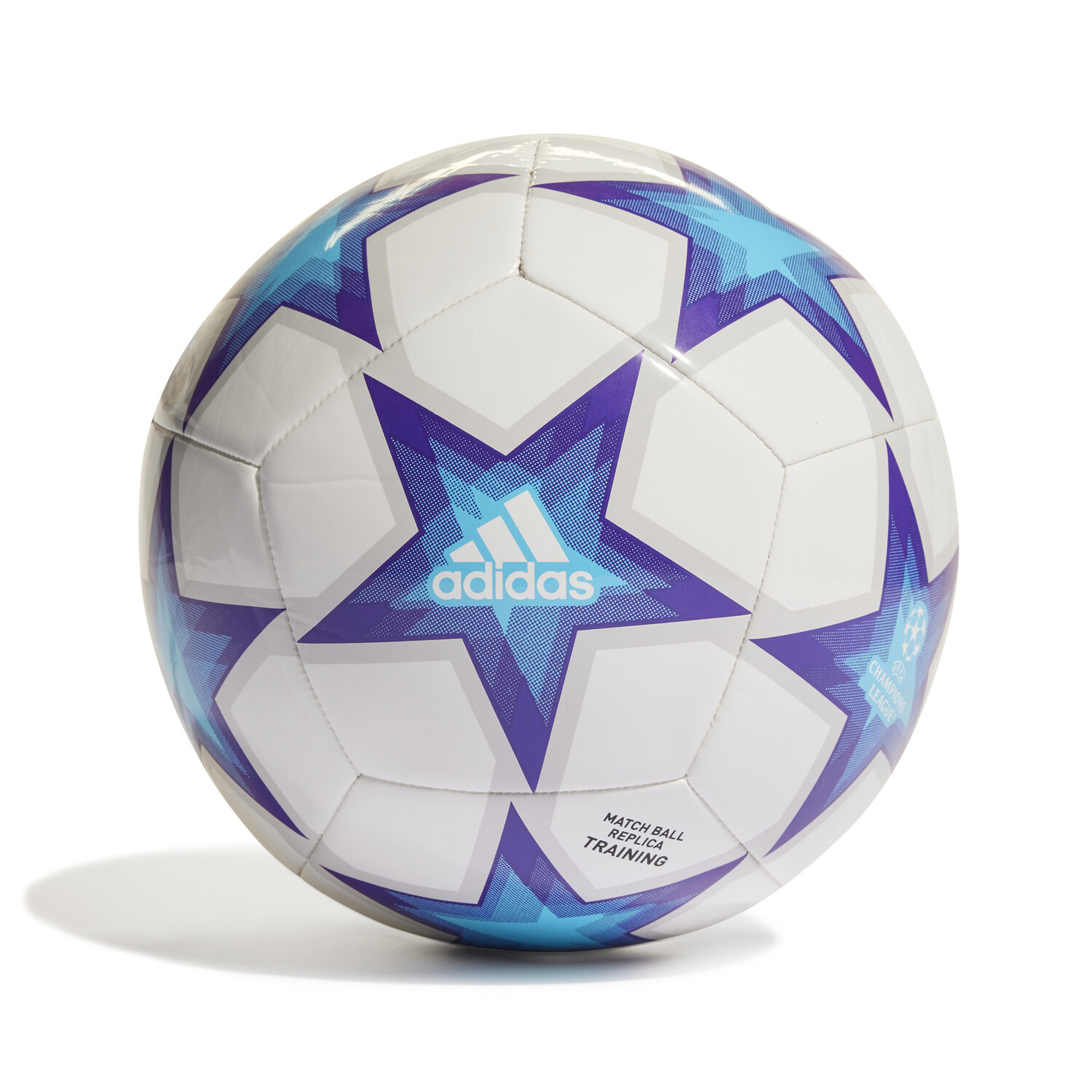 Ballon entraînement Ligue des Champions blanc bleu 2022/23 sur Foot.fr