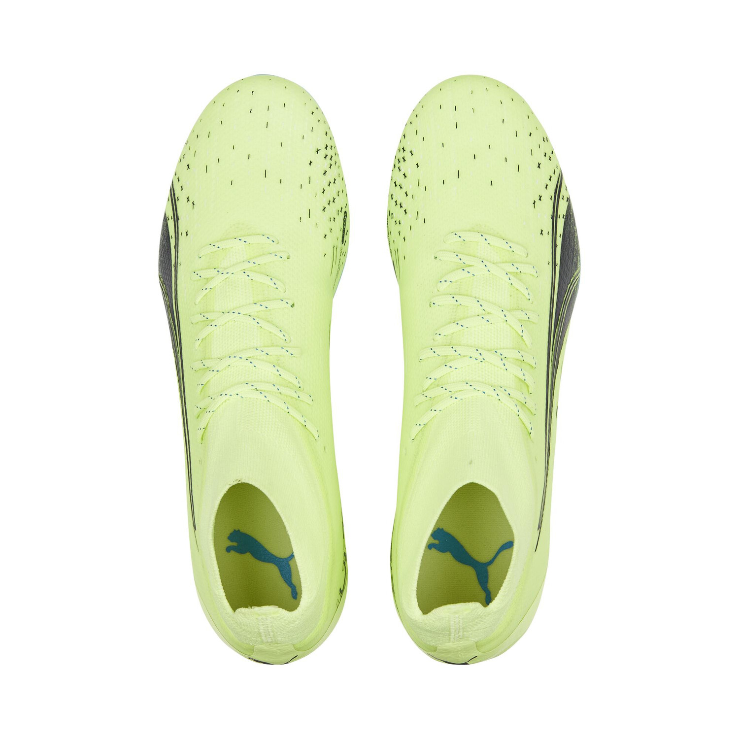 Puma Ultra Pro montante FG/AG vert bleu sur Foot.fr