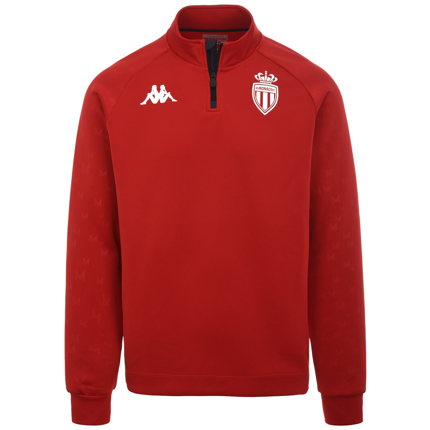 Sweat zippé junior AS Monaco rouge 2022/23 sur Foot.fr