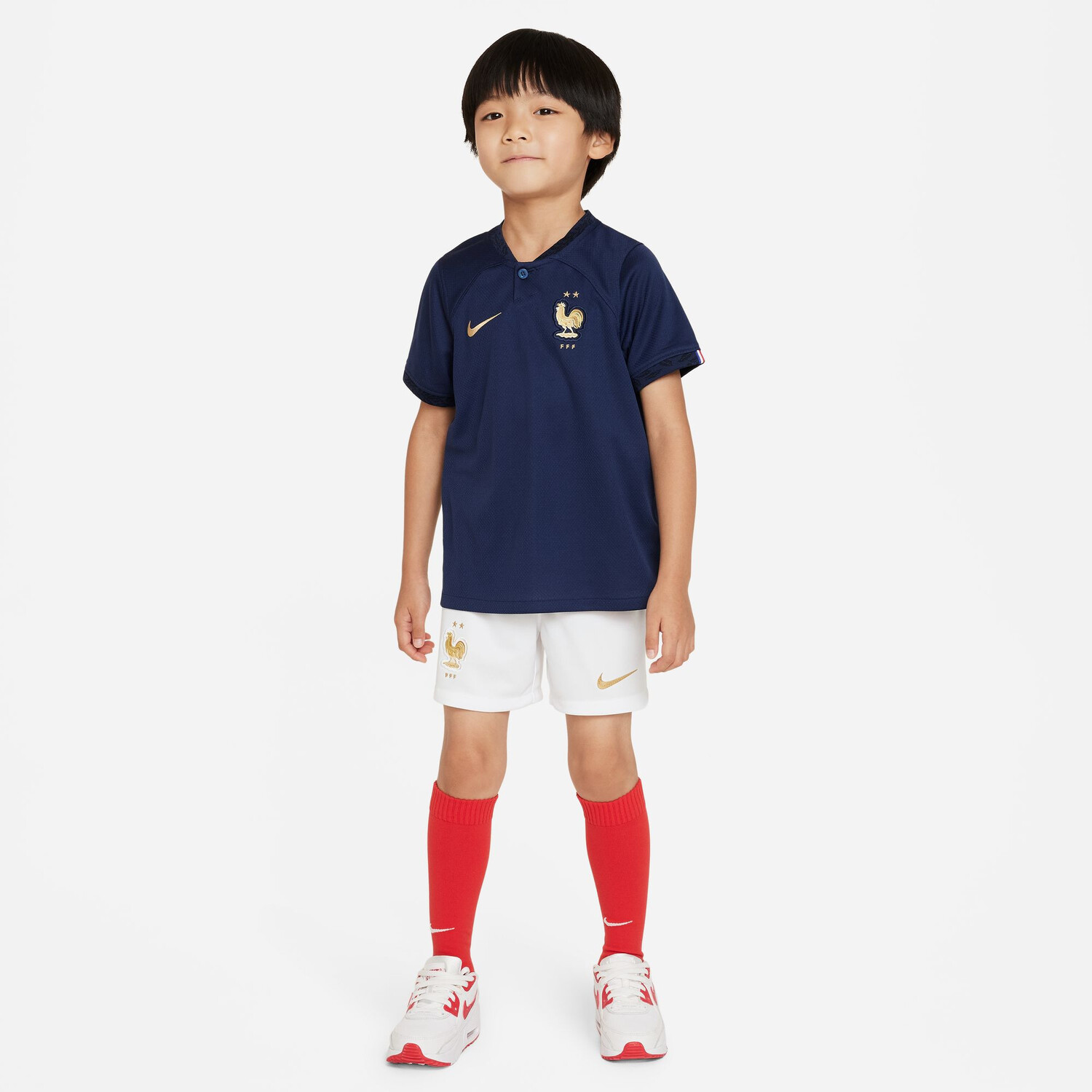 Tenue enfant Equipe de France domicile 2022 sur Foot.fr