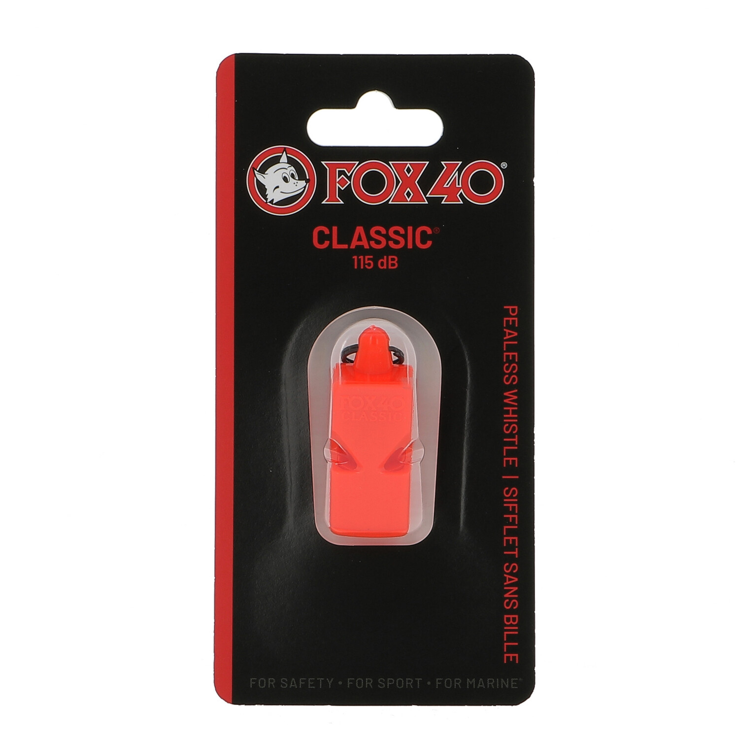 Sifflet FOX 40 Orange sur Foot.fr