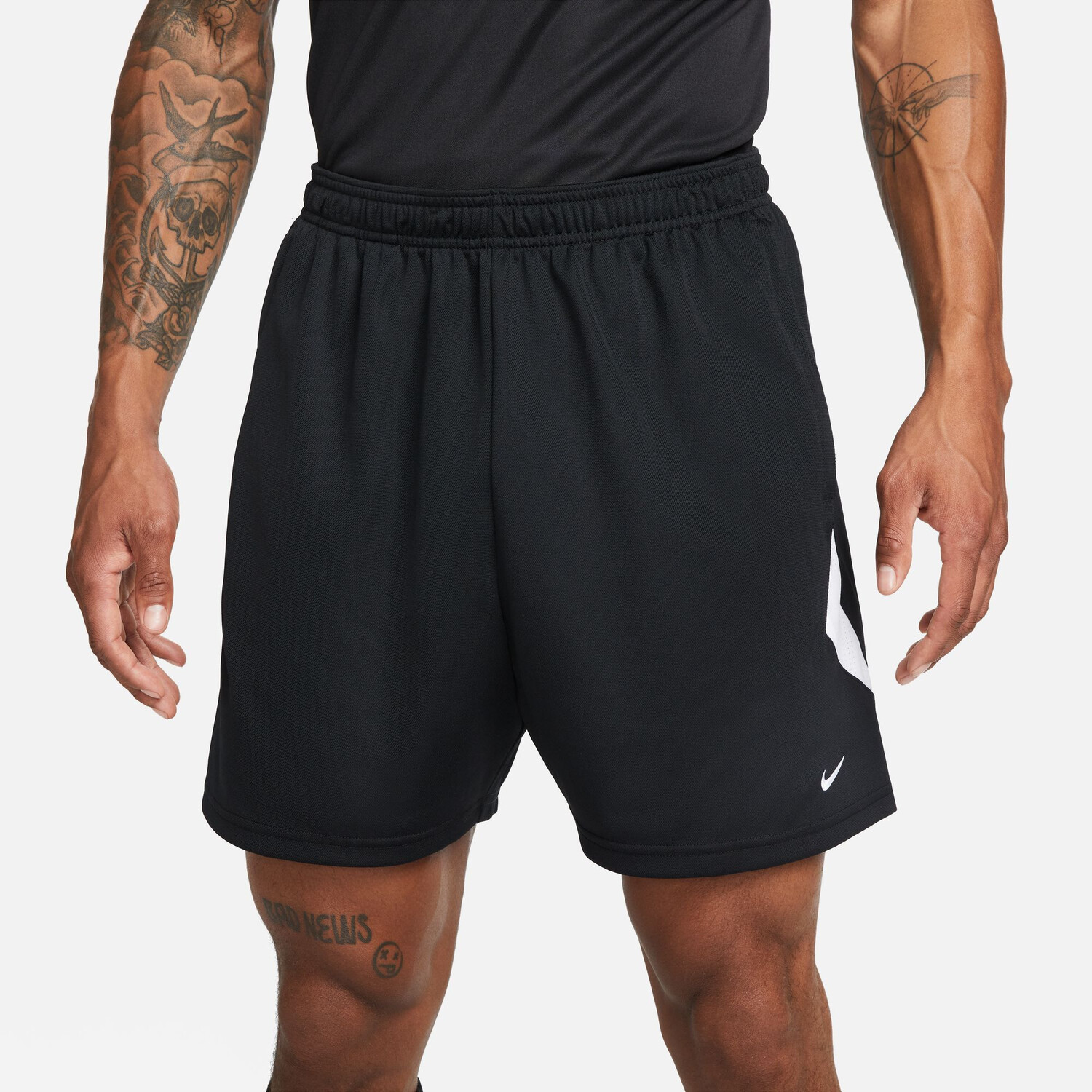 Short entraînement Nike F.C. noir blanc sur Foot.fr