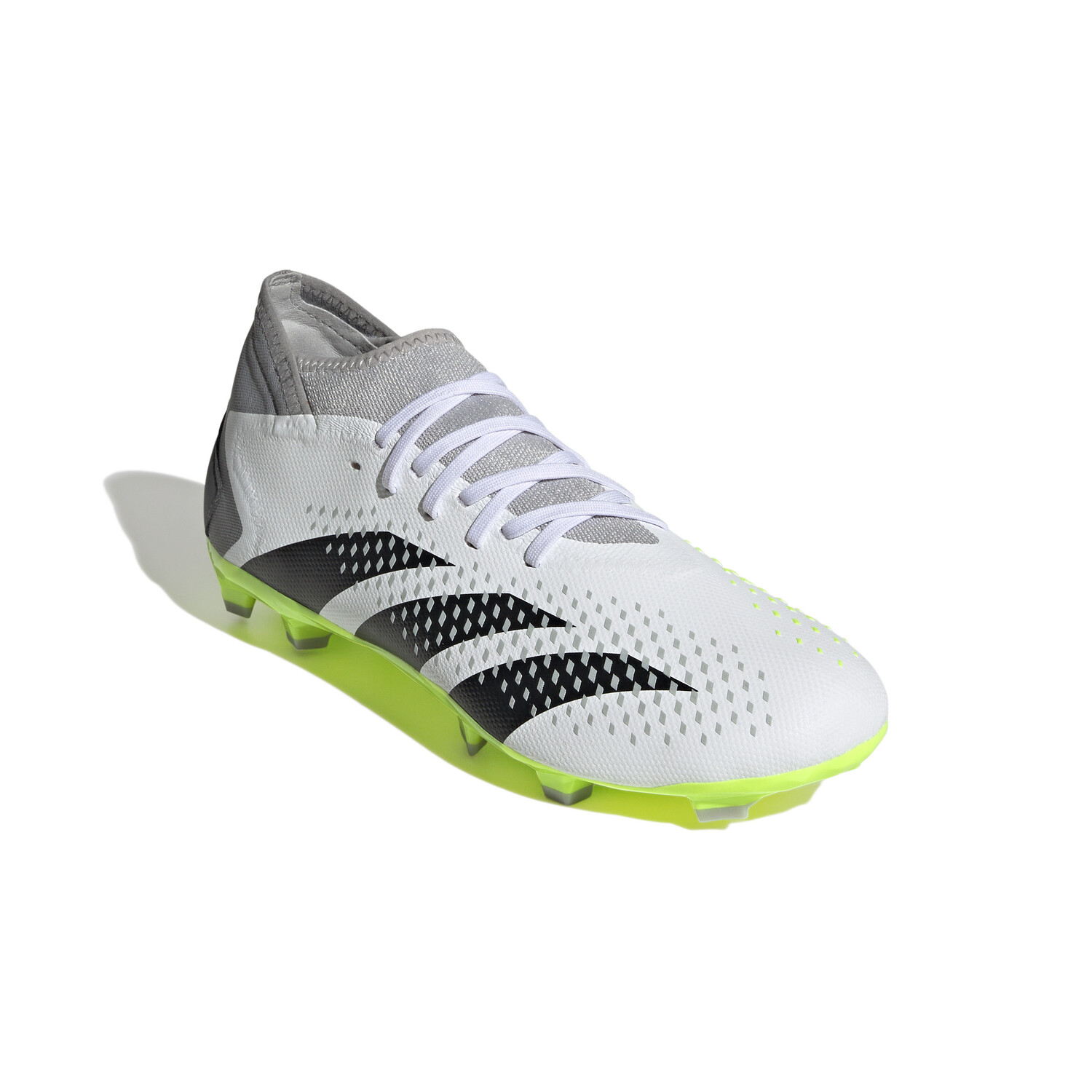 adidas Predator Accuracy.3 montante FG gris jaune sur Foot.fr