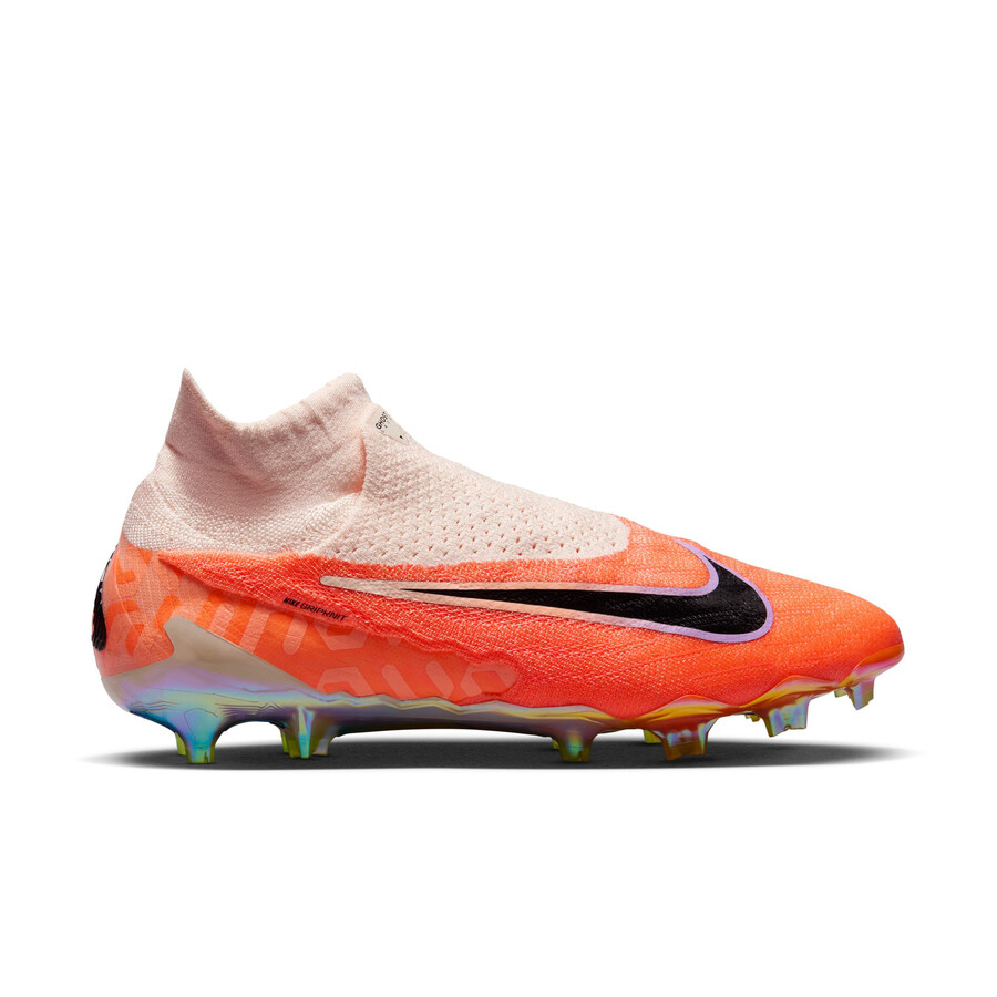 Nike Phantom GX montante Elite FG orange sur Foot.fr