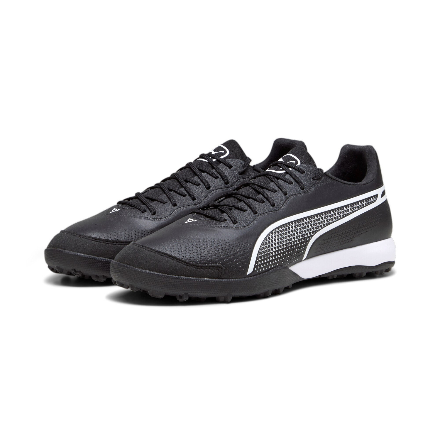 Puma King Pro Turf noir blanc sur Foot.fr
