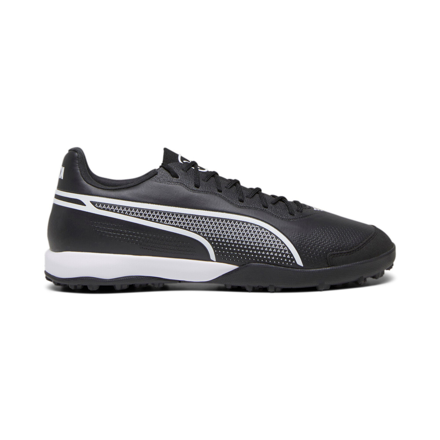 Puma King Pro Turf noir blanc sur Foot.fr