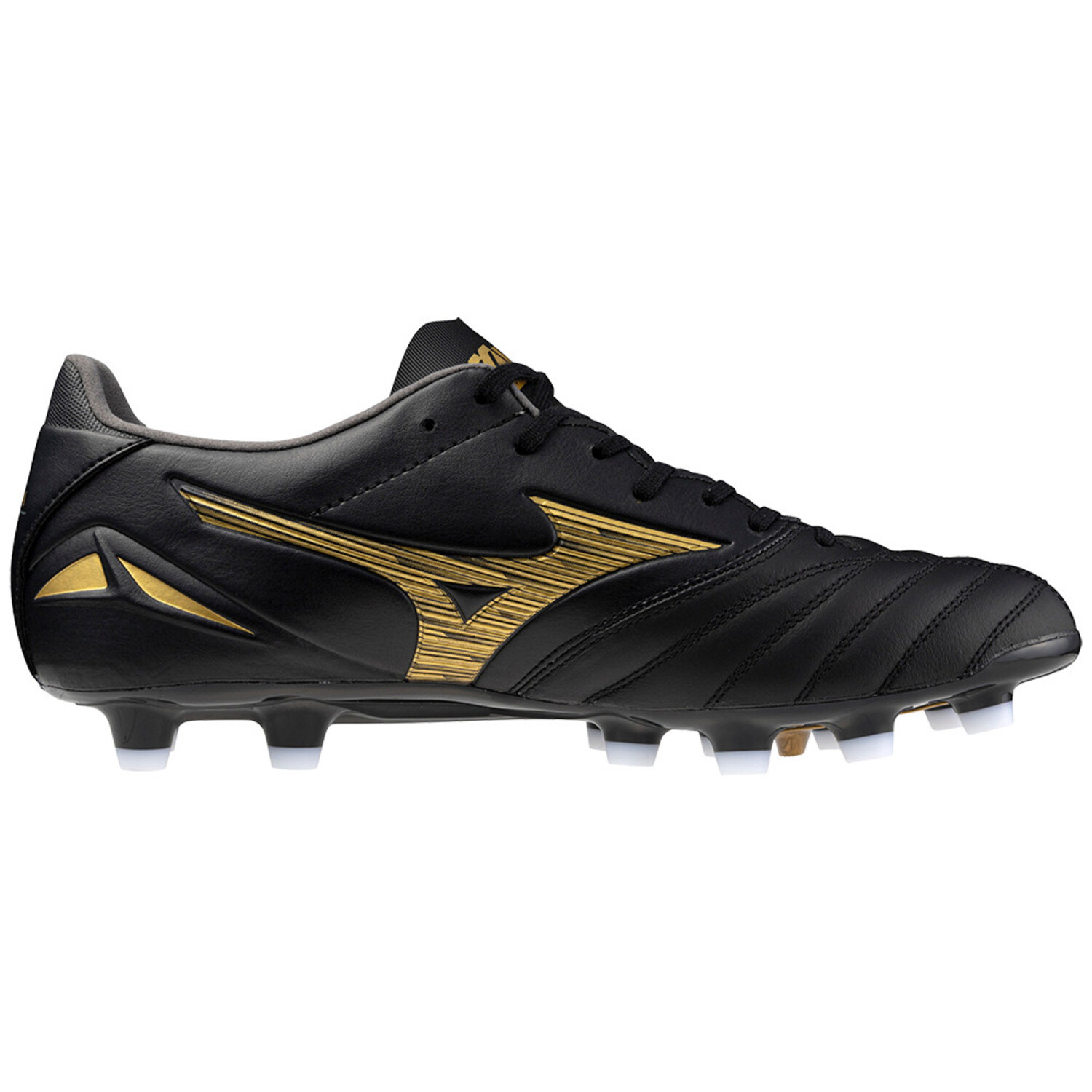 Mizuno Morelia Neo Pro FG noir or sur Foot.fr