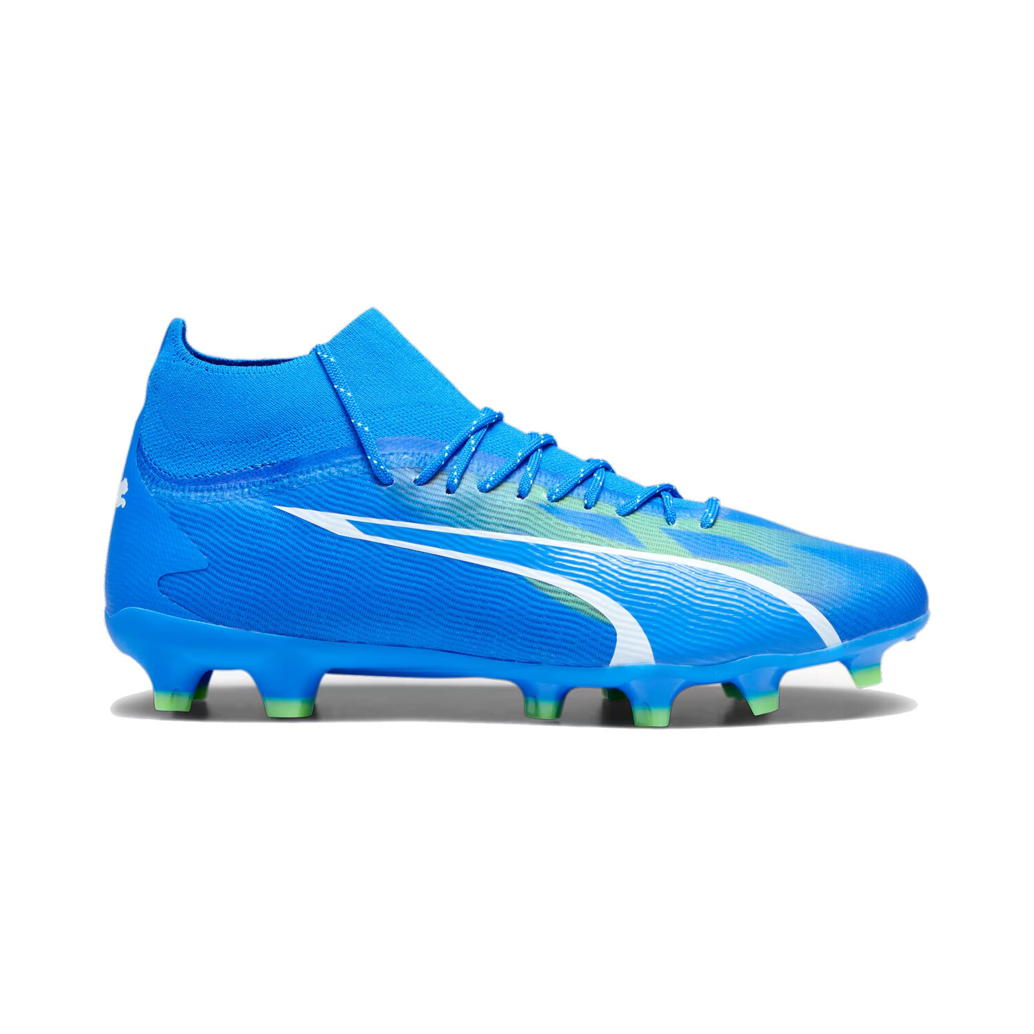 Puma Ultra Pro montante FG/AG bleu jaune sur Foot.fr