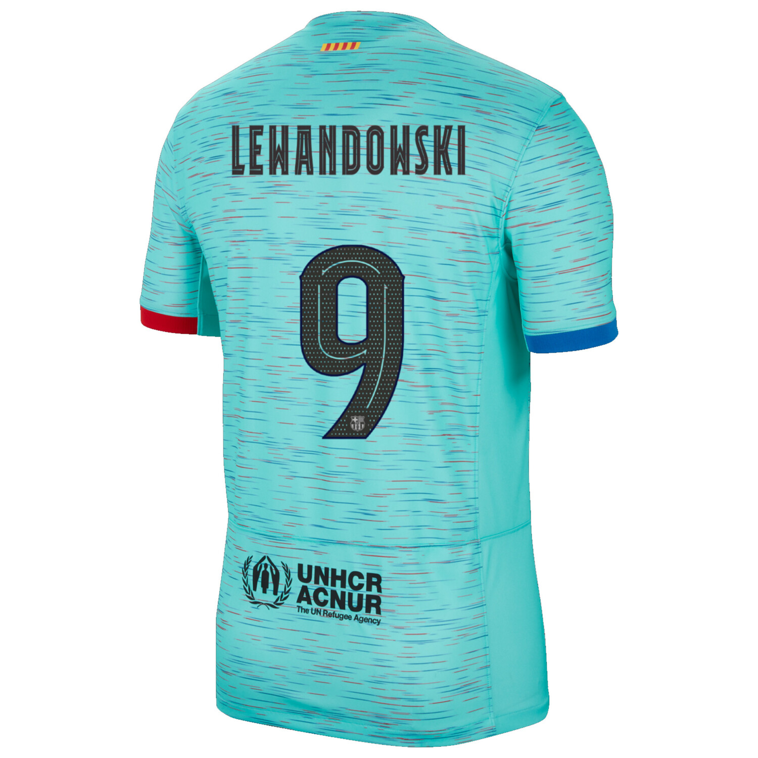 Maillot Lewandowski FC Barcelone third 2023/24 sur Foot.fr