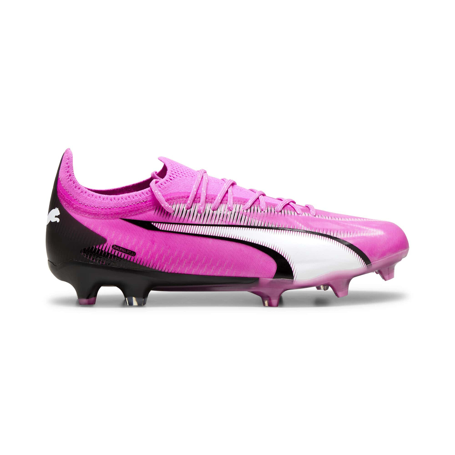 Puma Ultra Ultimate FG/AG rose noir sur Foot.fr