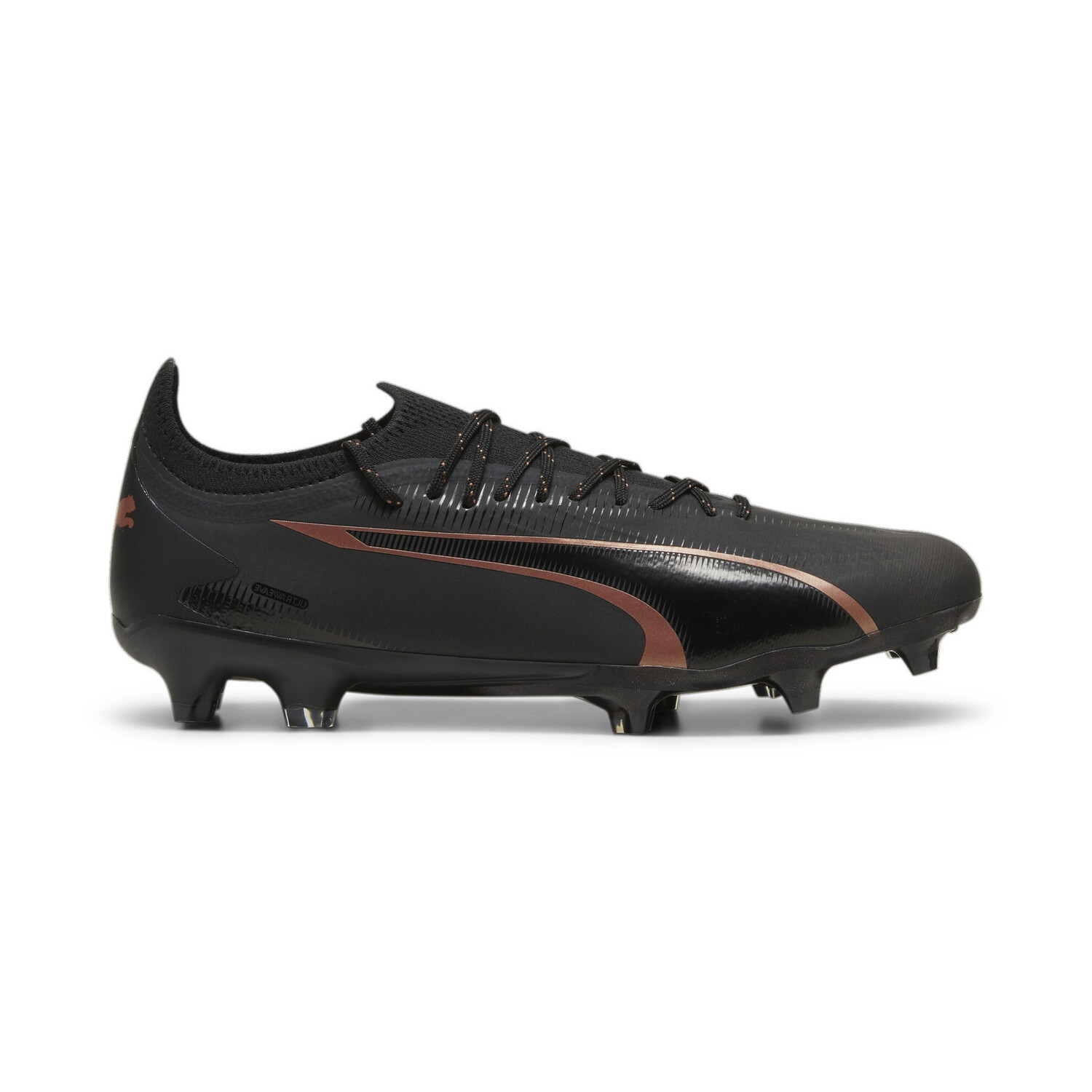 Puma Ultra Ultimate FG/AG noir cuivre sur Foot.fr