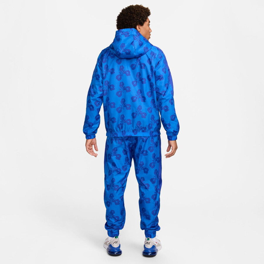 Ensemble survêtement Equipe de France Woven bleu or 2024 sur Foot.fr