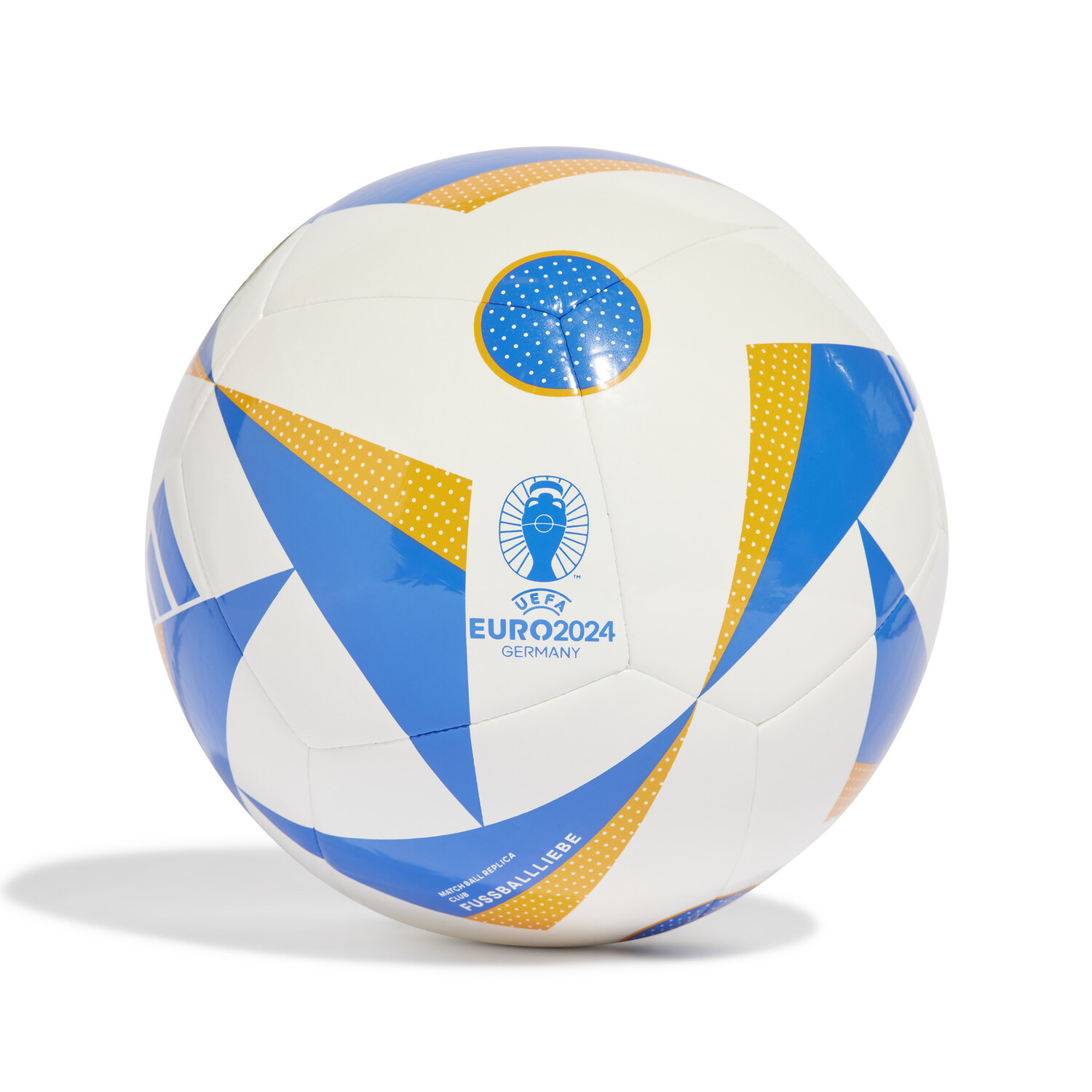 Ballon adidas Euro 2024 Club orange bleu sur Foot.fr