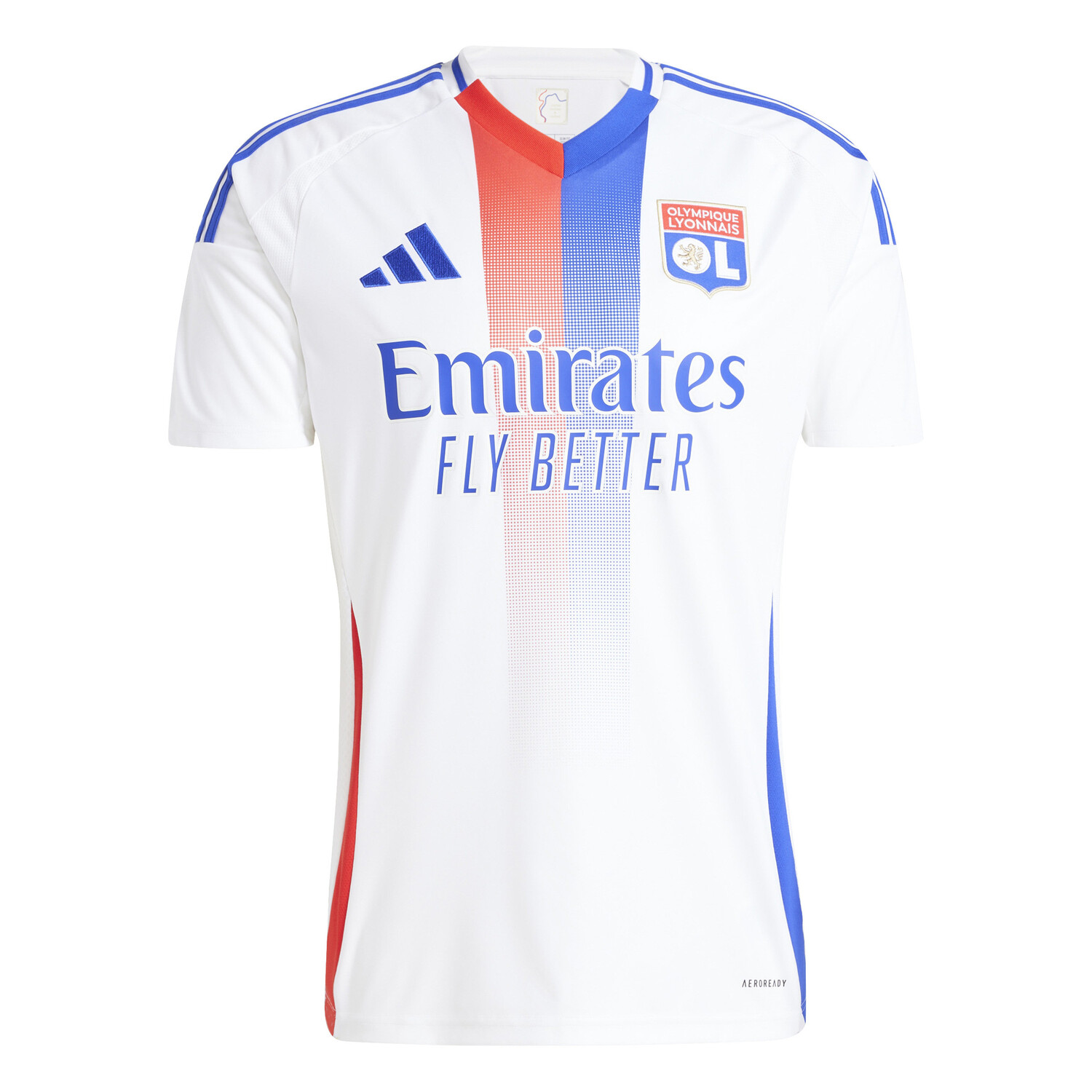 Maillot OL domicile 2024/25 sur Foot.fr