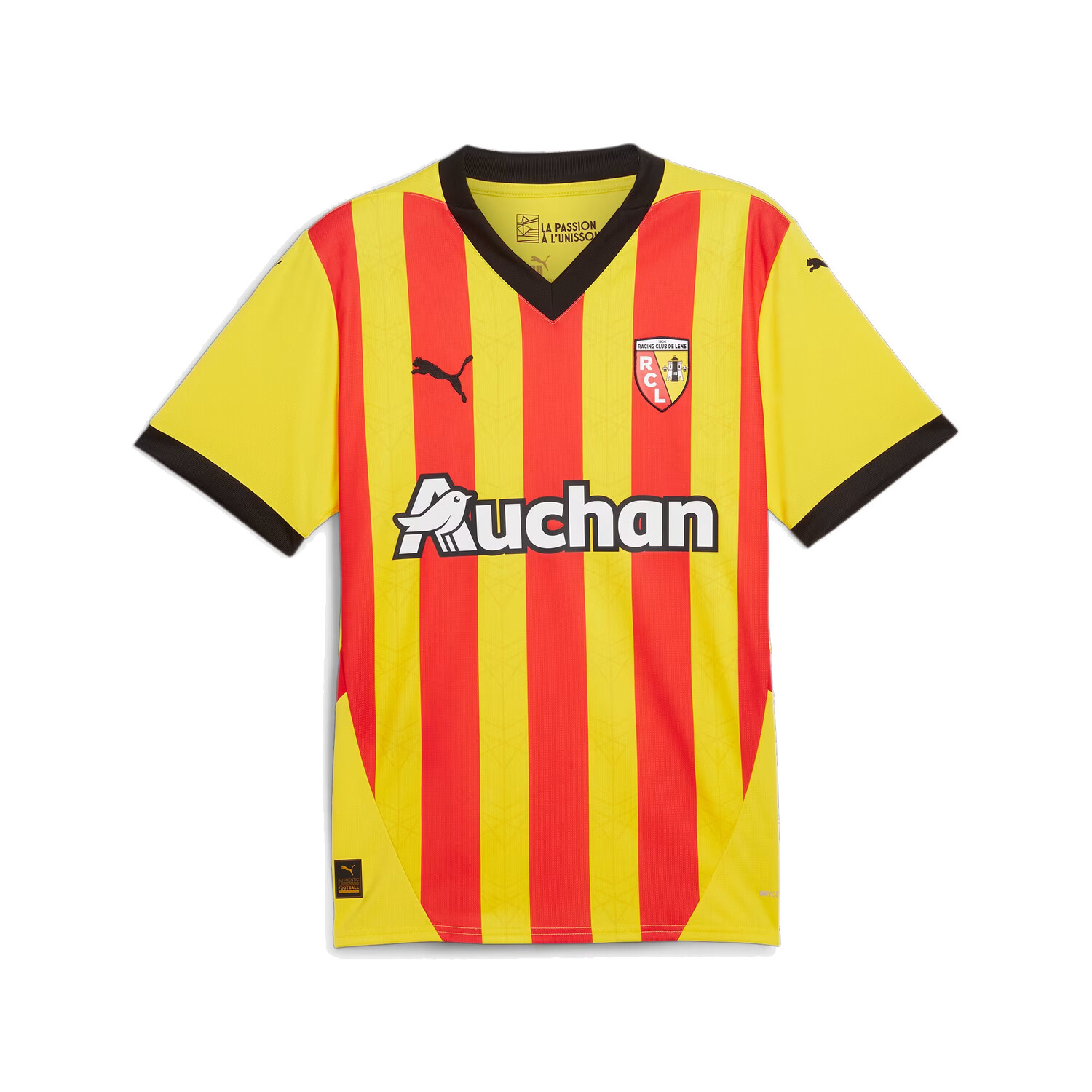 Maillot junior RC Lens domicile 2024/25 sur Foot.fr