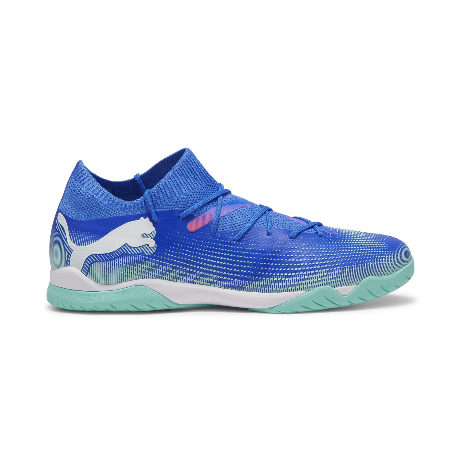 Puma Future Match Indoor bleu vert sur Foot.fr