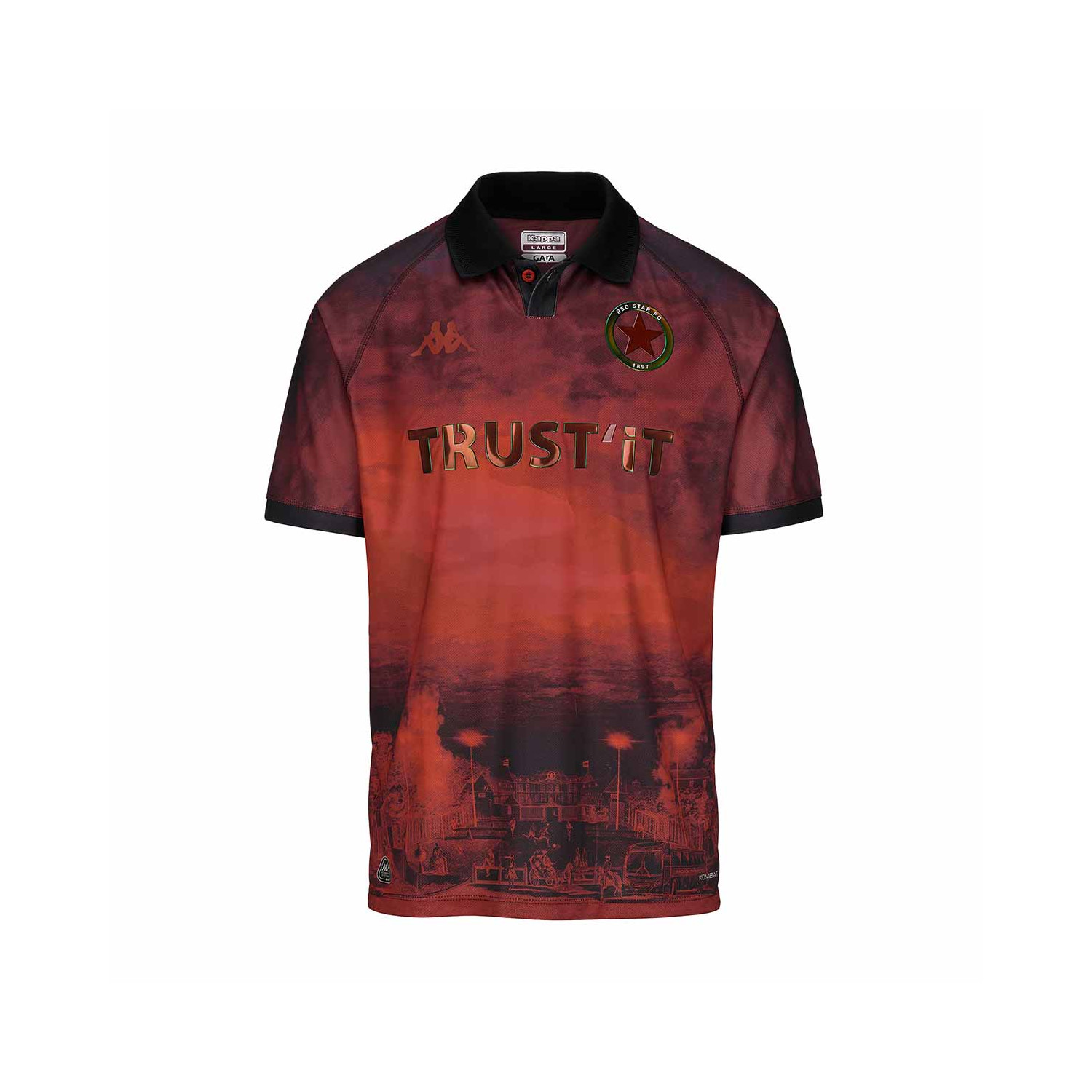 Maillot Red Star extérieur 2024/25 sur Foot.fr