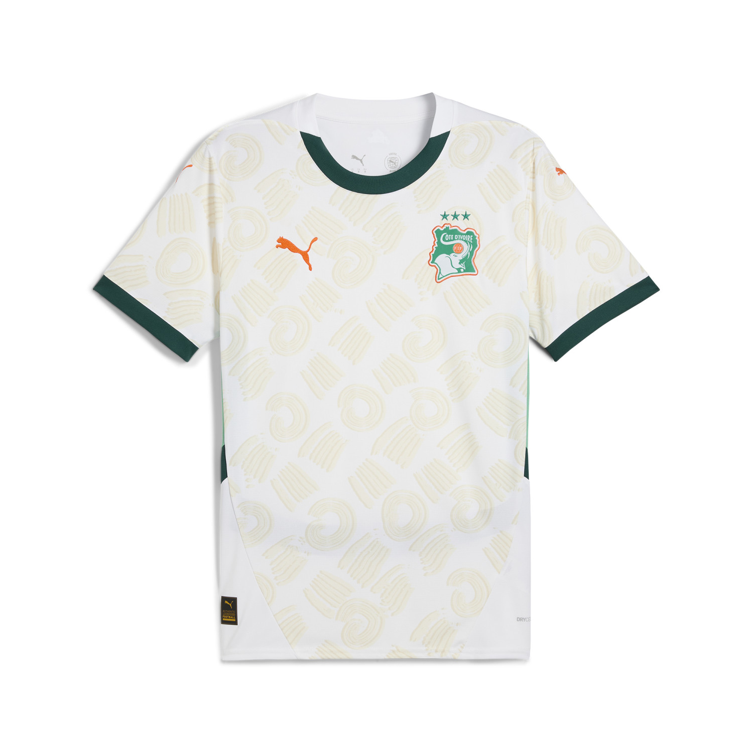 Maillot Côte d'Ivoire extérieur 2025 sur Foot.fr