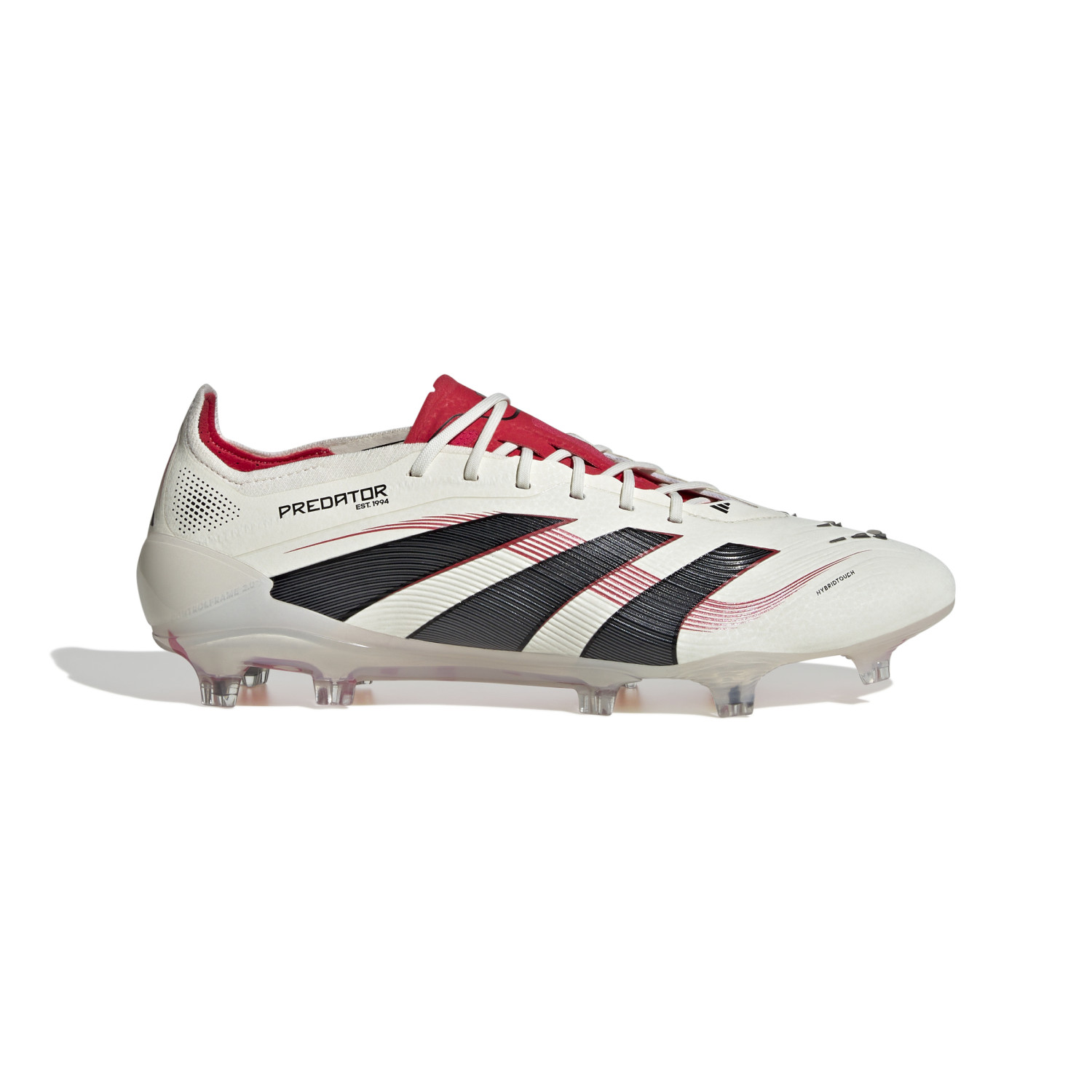 adidas Predator Elite FG blanc rouge sur Foot.fr