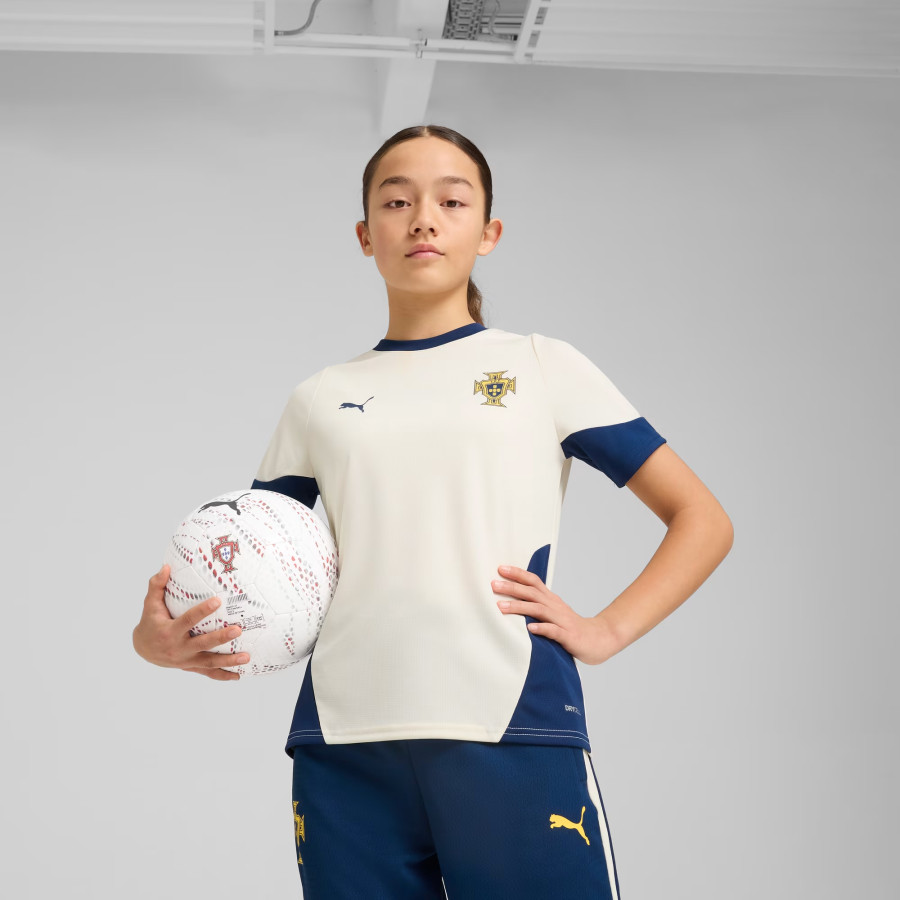 Maillot Entra nement Junior Portugal Blanc Bleu 2025 Sur Foot fr Maillot Entra nement Junior Portugal Blanc Bleu 2025 Sur Foot fr
