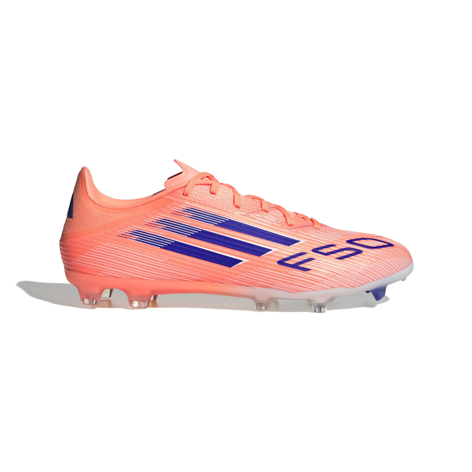 adidas F50 League FG/MG orange bleu sur Foot.fr
