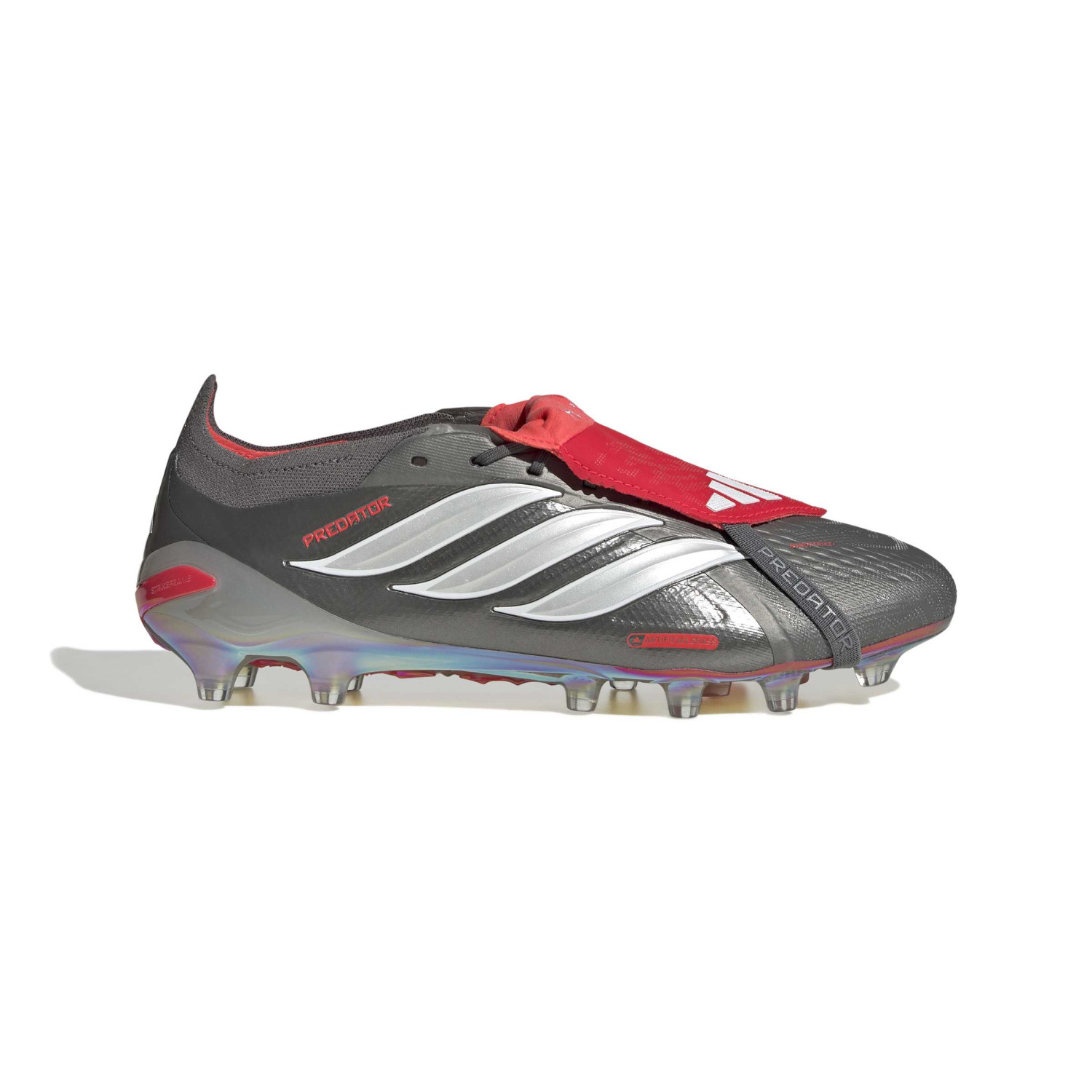 adidas Predator Elite FT AG gris rouge sur Foot.fr