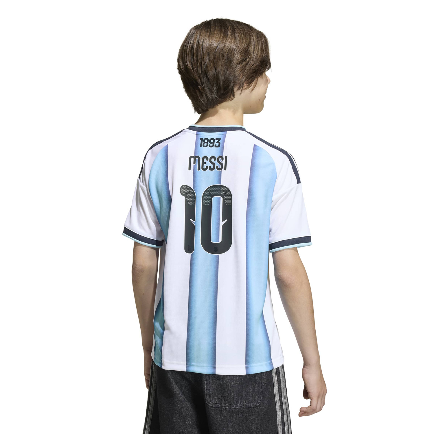 Maillot Messi junior Argentine domicile 2026 sur Foot.fr