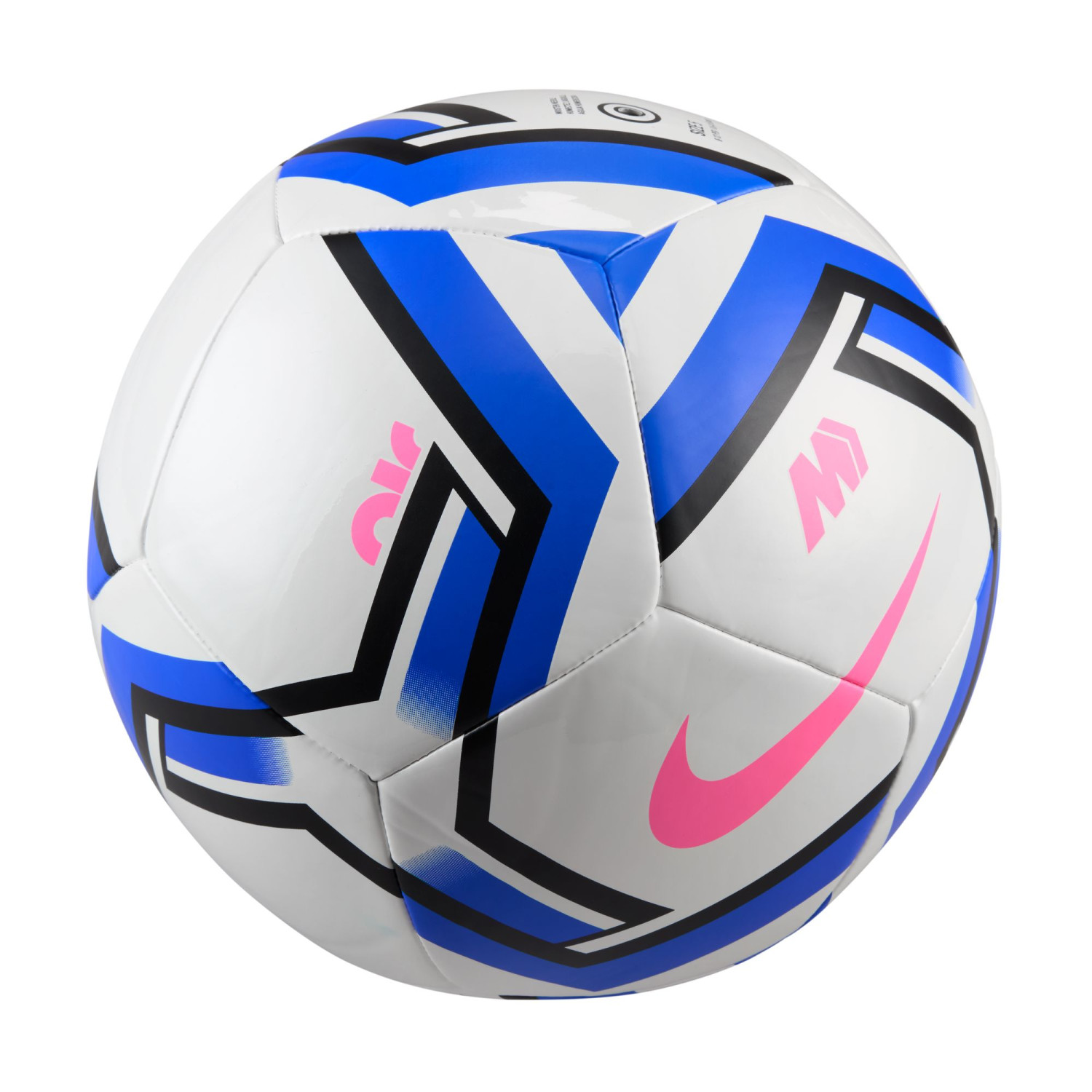 Ballon Nike Mercurial Fade blanc bleu sur Foot.fr