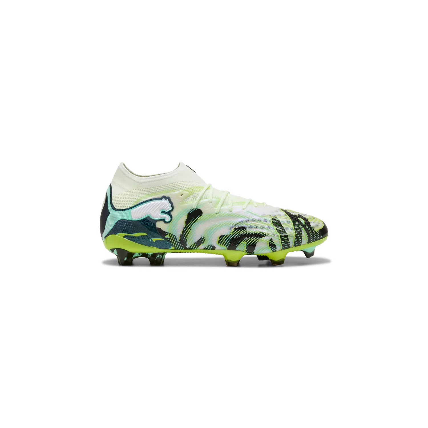 Puma Future 9 Ultimate Creativity FG jaune vert sur Foot.fr