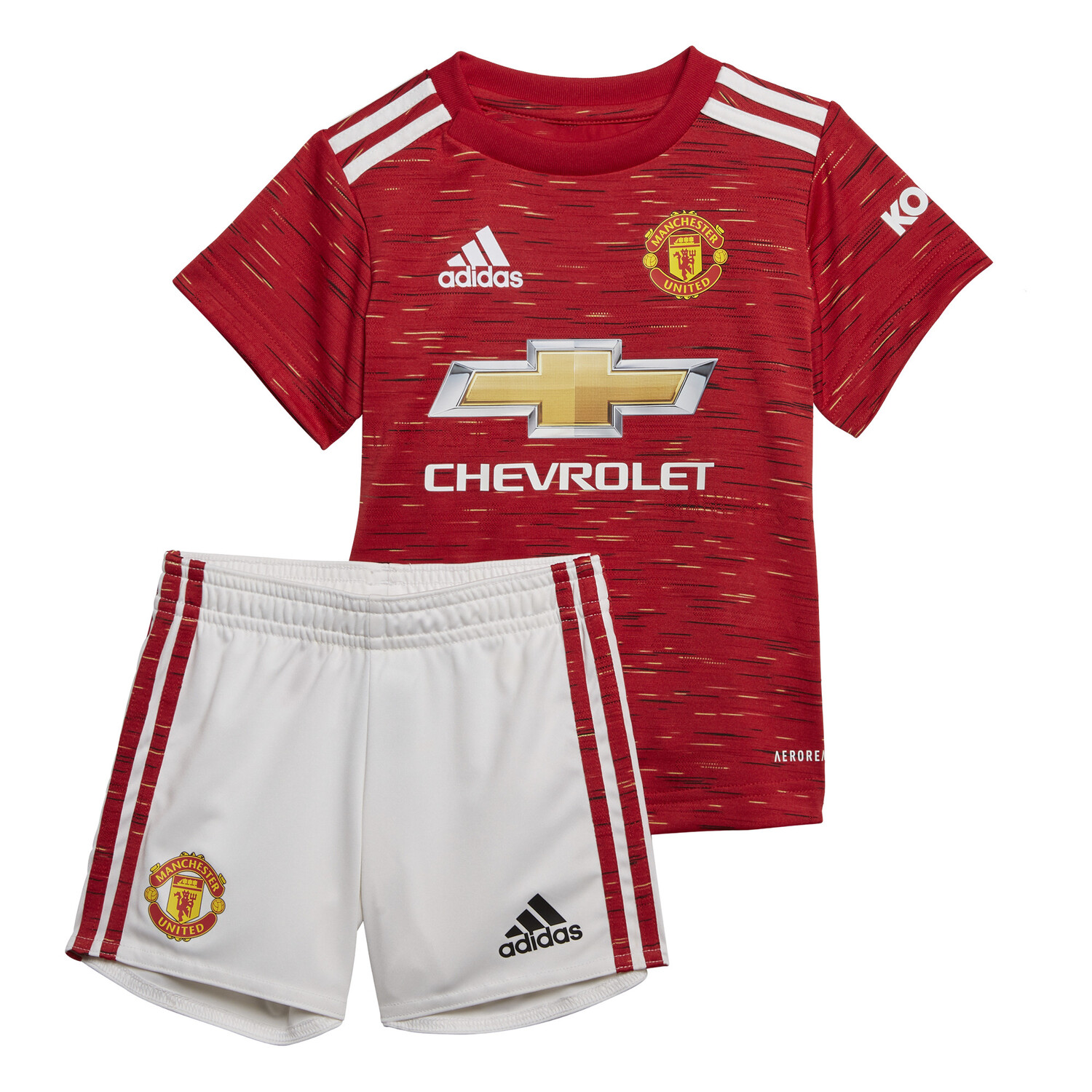 Tenue bébé Manchester United domicile 2020/21 sur Foot.fr