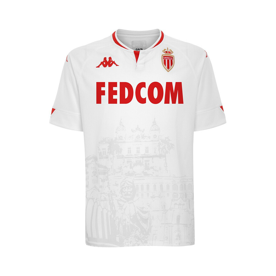 Maillot junior AS Monaco extérieur 2021/22 sur Foot.fr