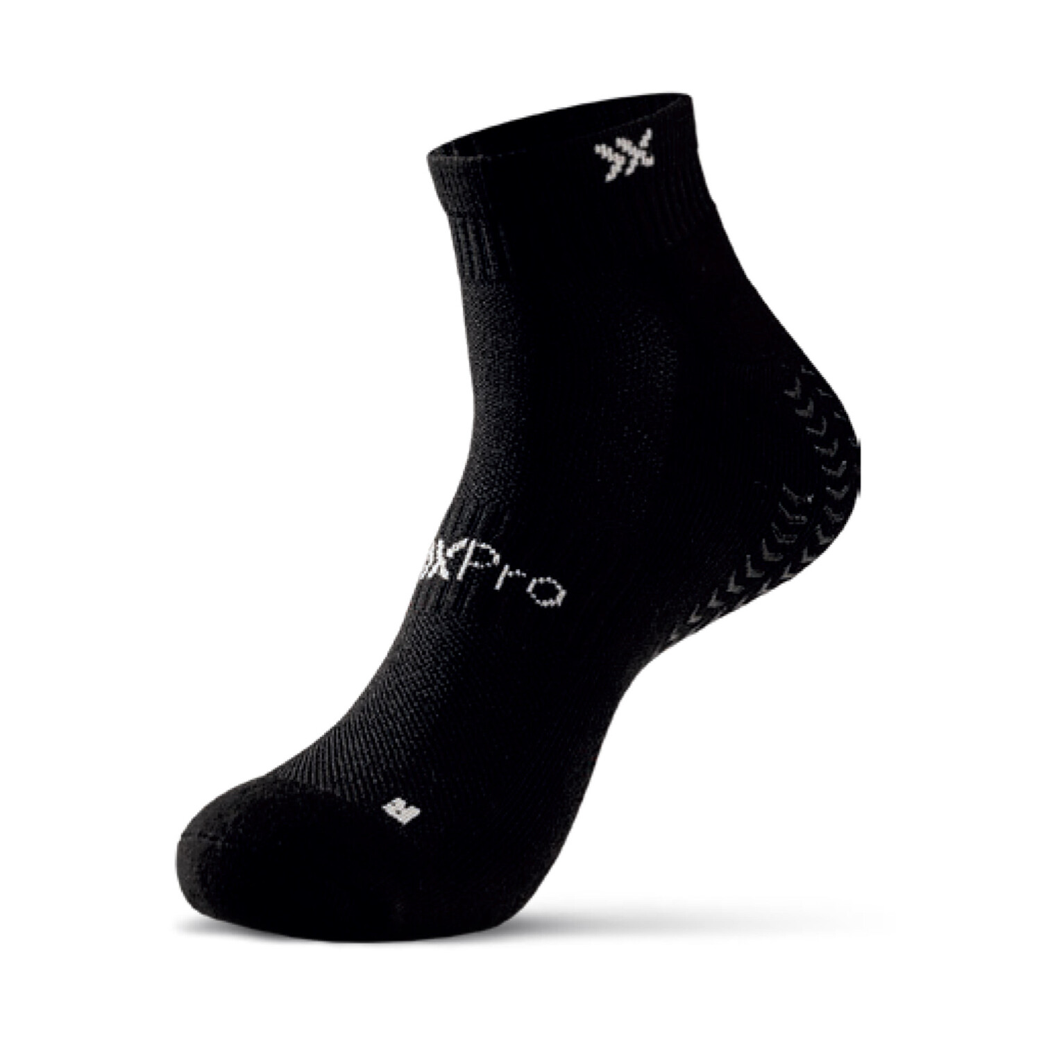 Chaussettes basses SOXPRO Grip & Anti Slip noir sur Foot.fr