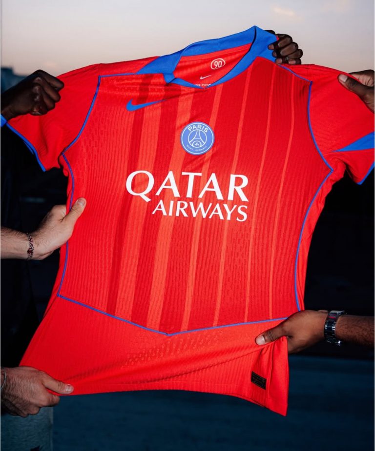 Le PSG dévoile un maillot third rétro - Blog Foot.fr